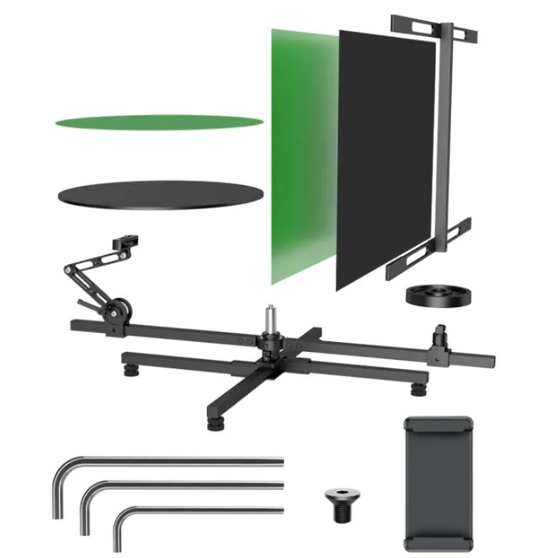 BH-12 360 Degrees Camera Rotating Platform Product Display Photography ...